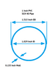 1 Inch Diameter Clear PVC SCH40 Pipe, Choose Your Length – ClearPipe.Com